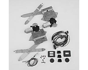 65-70 Mustang Power Window Conversion Kits - Door/Window Hardware